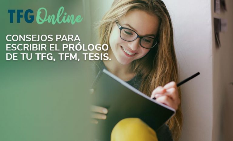 Prólogo TFG: te contamos qué es y cómo redactarlo