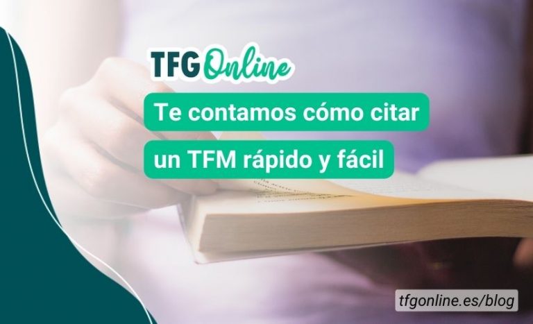 ¿Cómo citar un TFM? Aprende a hacerlo sin esfuerzos